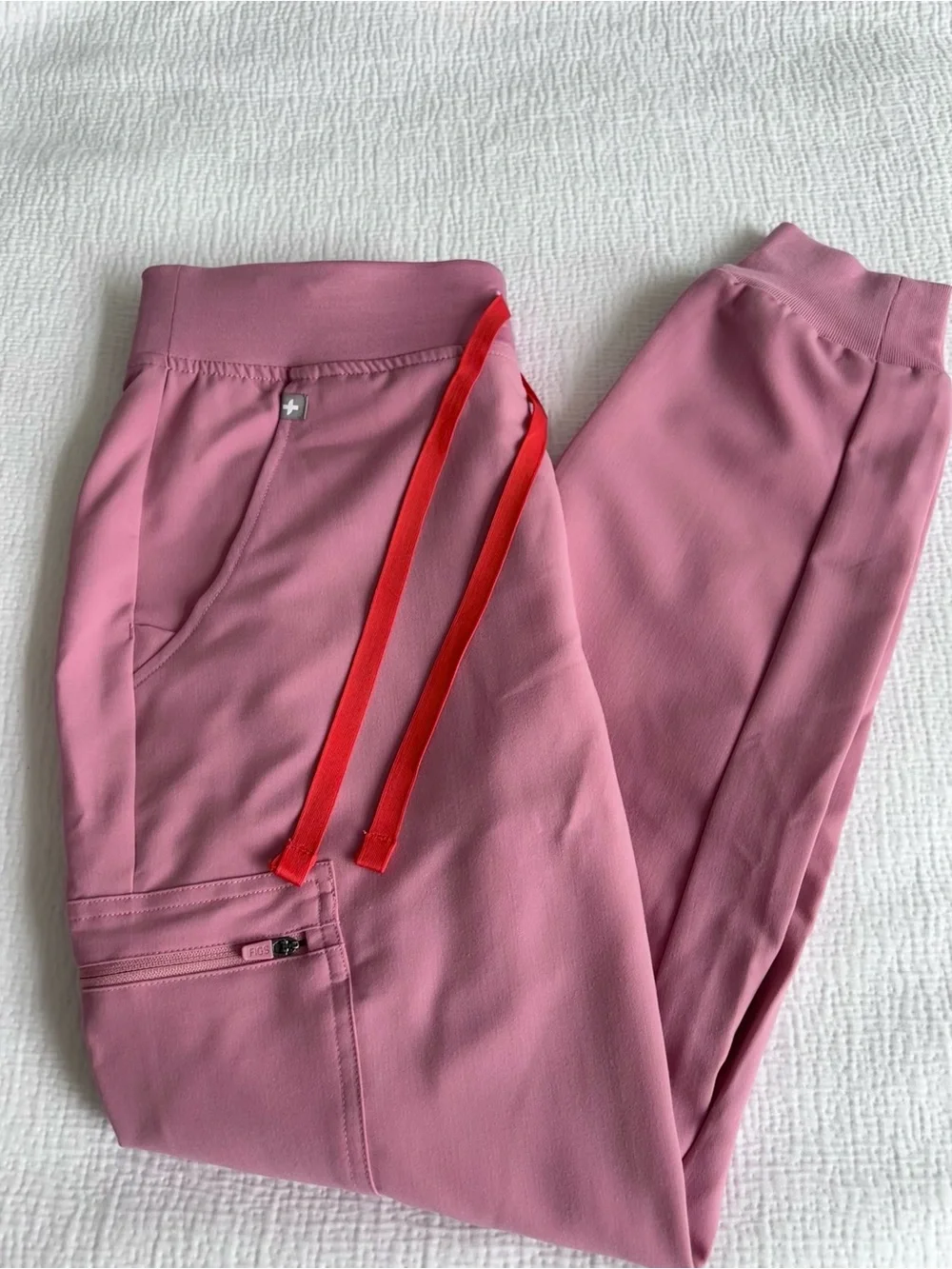 Figs | Other | Figs Dusty Rose Scrub Set With Red Drawstrings Limited ...